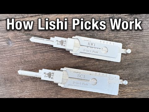Lishi 2-in-1 Lock Picks – Pocket Tool Warehouse
